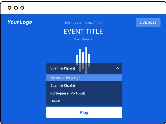 Live Captions & Translations Using an Embedded Widget or URL | SyncWords